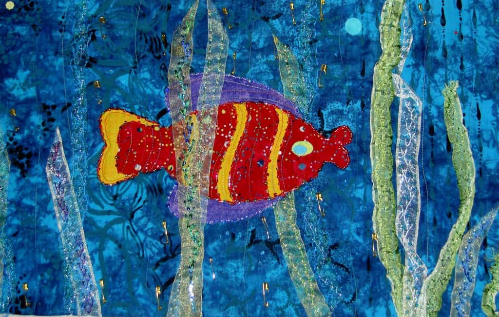 Kissy Fish Full, Nov. 2009 – Artquiltmaker Blog