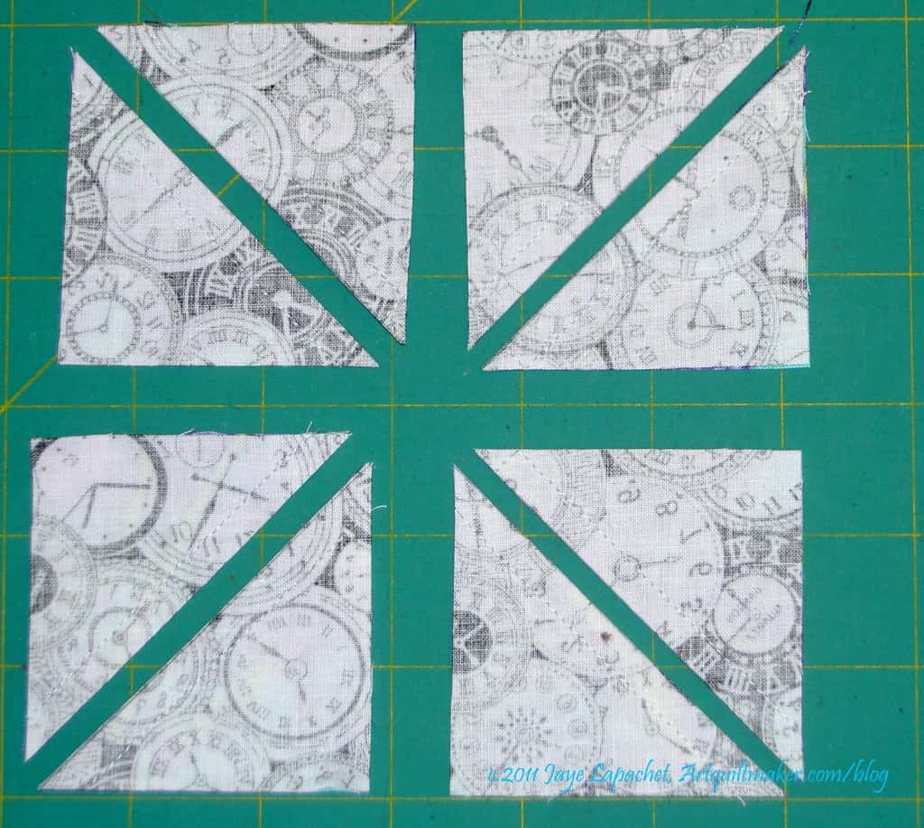 Triangle Technique – Artquiltmaker Blog