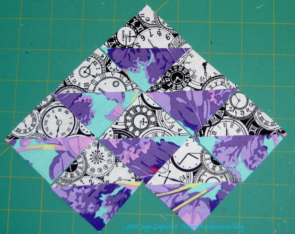 Triangle Technique – Artquiltmaker Blog