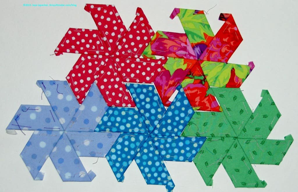 More EPP Stars – Artquiltmaker Blog