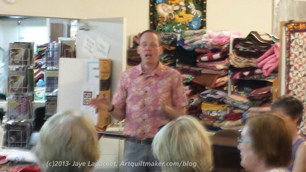 Bill Kerr Workshop – Artquiltmaker Blog