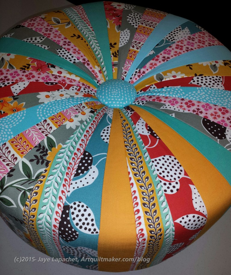Tuffet #2 Finished – Artquiltmaker Blog