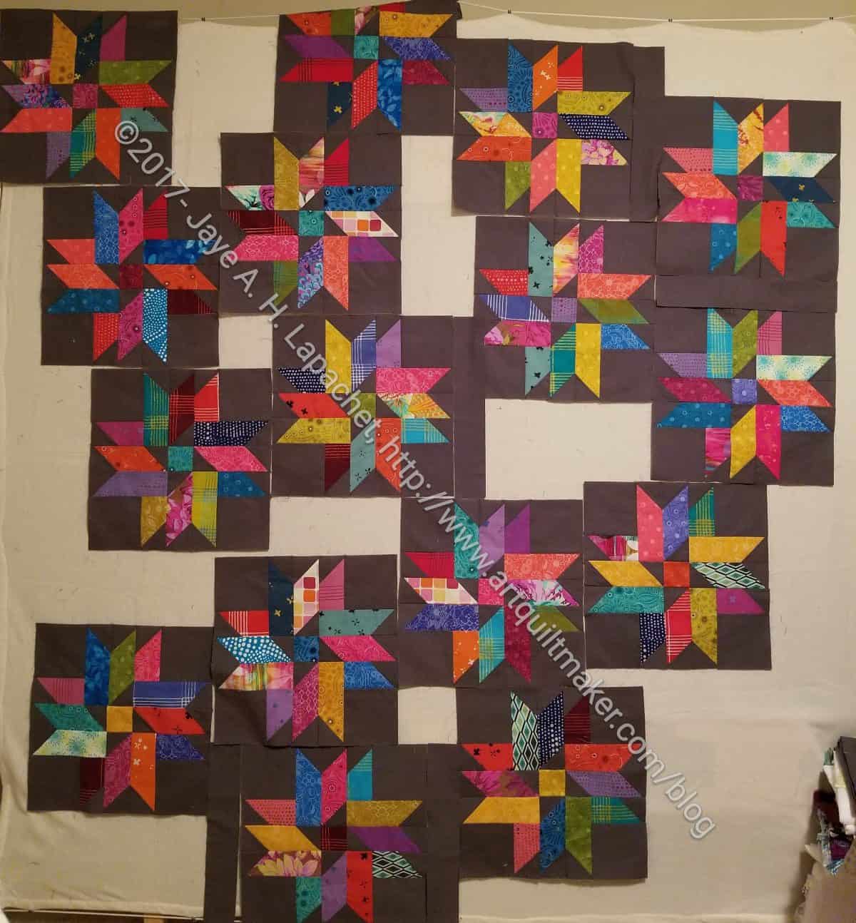 Triple Star Layout – Artquiltmaker Blog