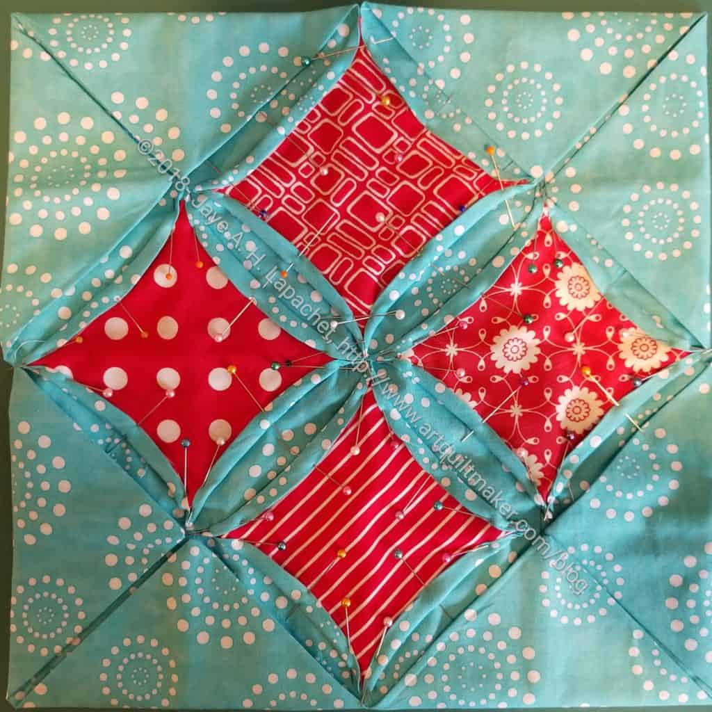 Quilt Class: Cathedral Window Block – Artquiltmaker Blog
