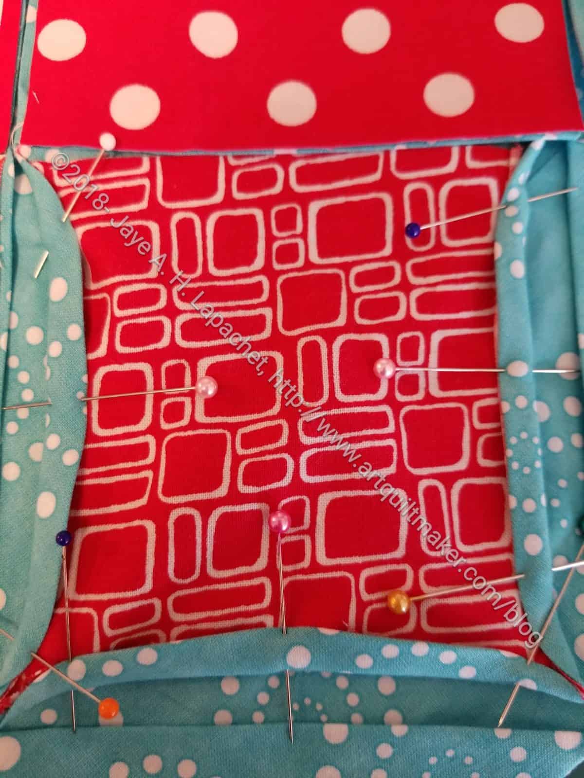 Quilt Class: Cathedral Window Block – Artquiltmaker Blog