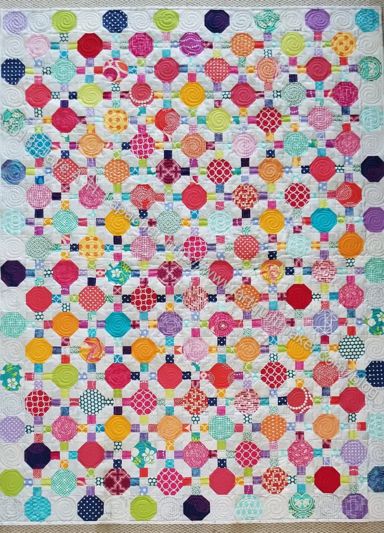 Finished: Octagon 9 Patch – Artquiltmaker Blog