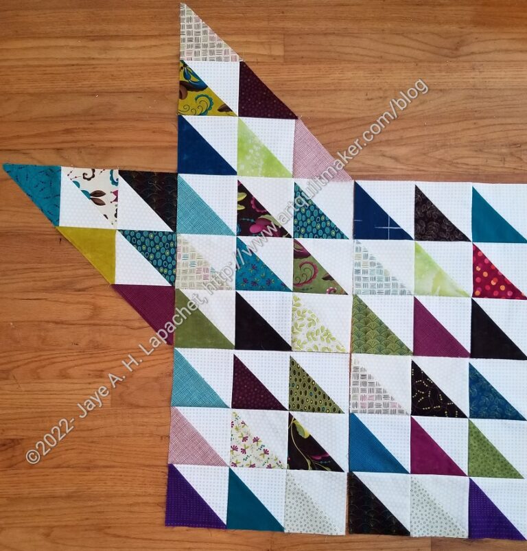 HST Sawtooth Star – Artquiltmaker Blog