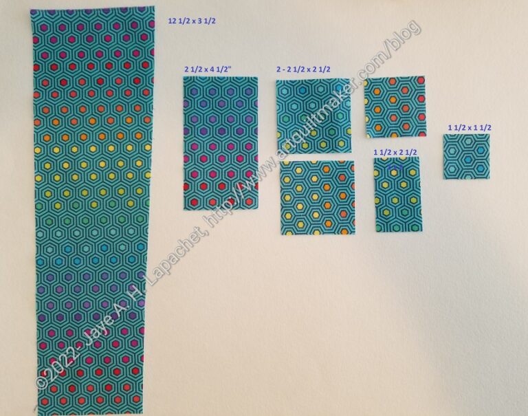 2022 Cutting Chart – Artquiltmaker Blog