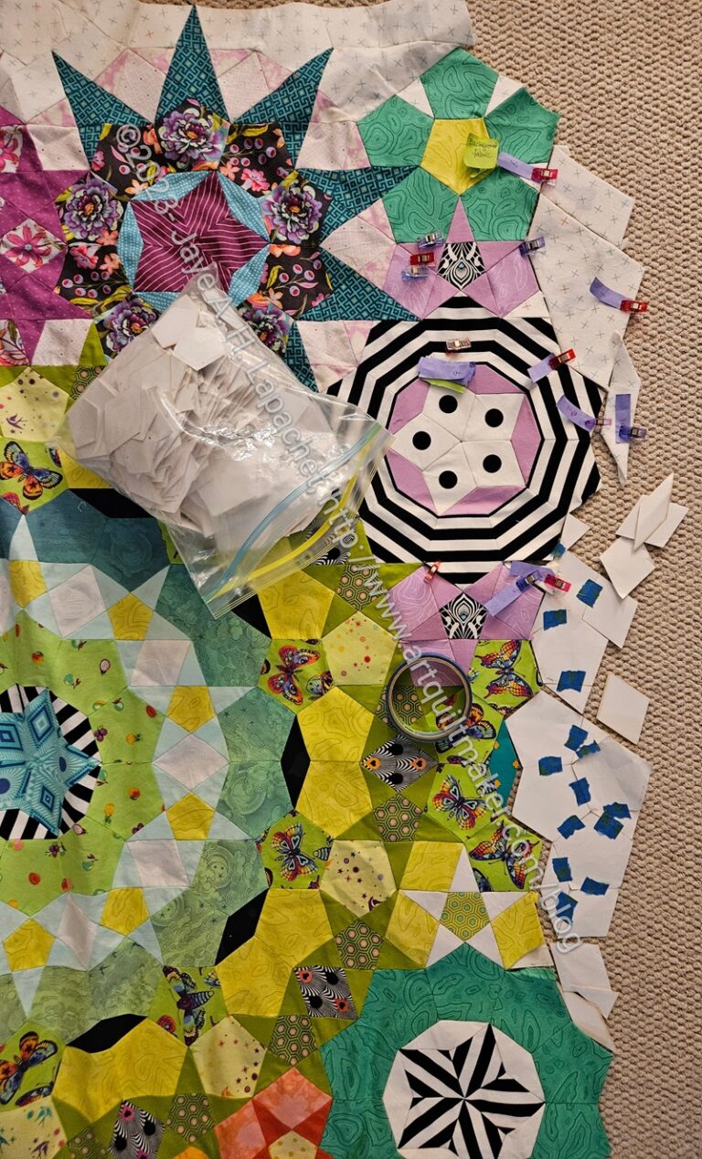 English Paper Piecing – Artquiltmaker Blog