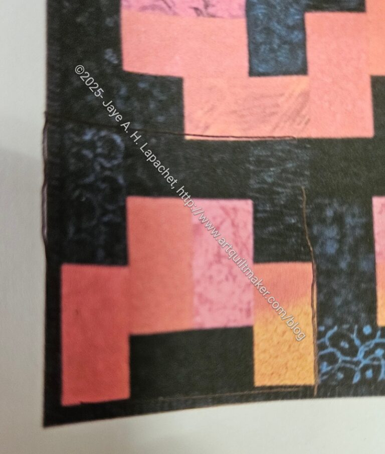 Potato Chip example – detail of block layout – Artquiltmaker Blog